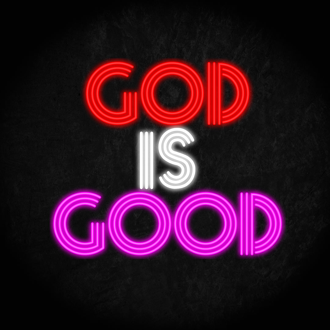 GOD IS GOOD LED – LED Jungle
