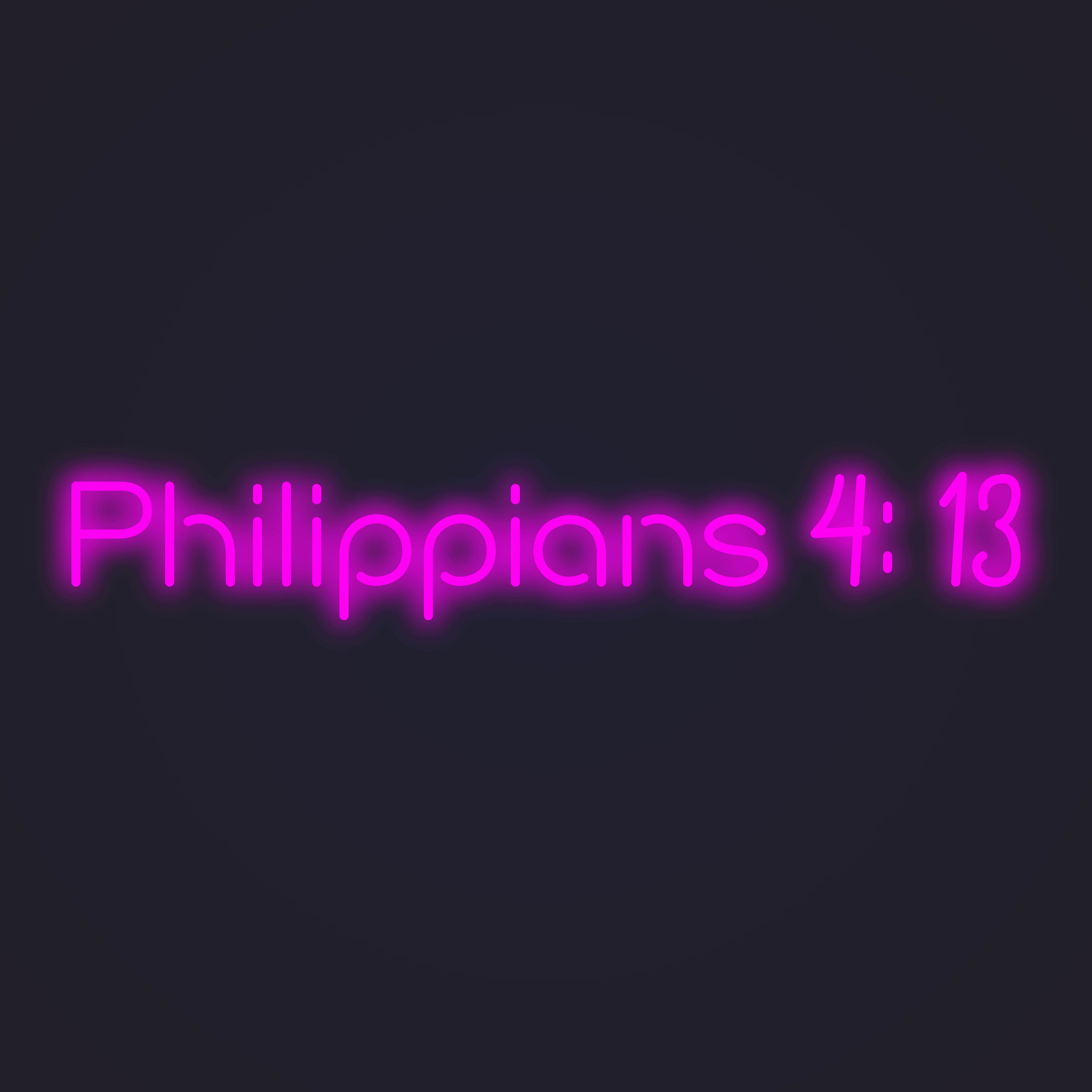 Philippians 413 LED – LED Jungle